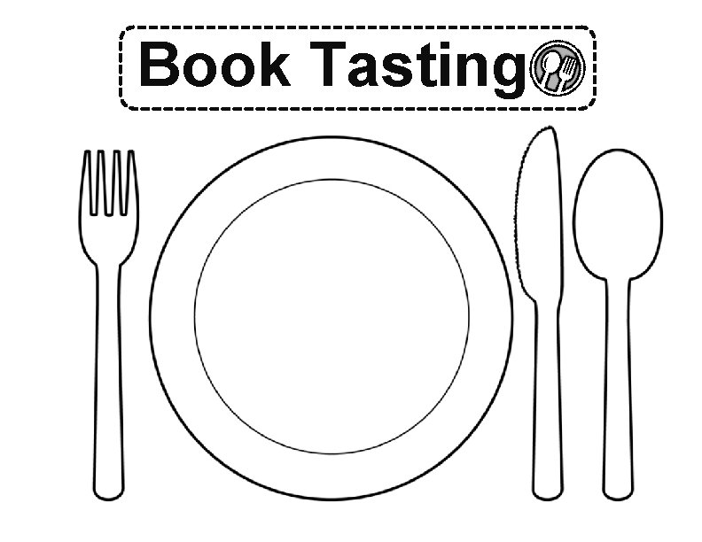 Book Specials Table Set up BOOK TASTING TODAY