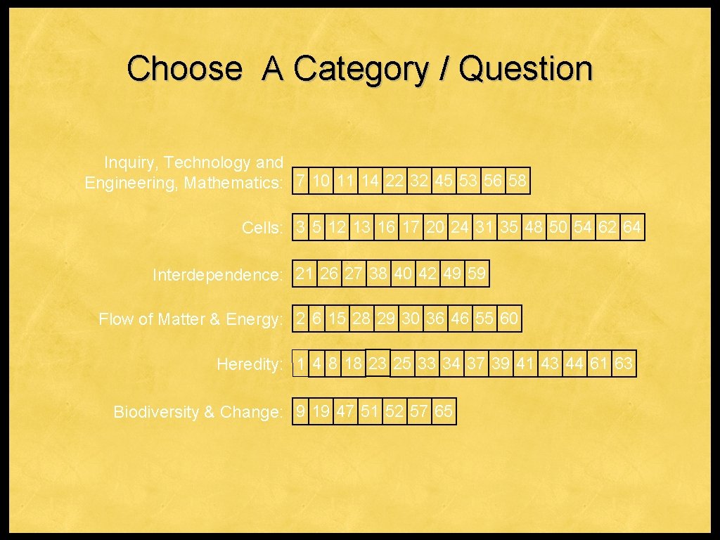 Tennessee Biology End of Course Practice Assessment Questions