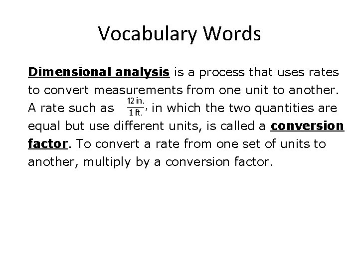 Unit 1 Relationships Between Quantities and Expressions Week