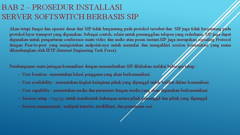 BAB 1 KONFIGURASI EKTENSI DAN DIAL PLAN SERVER