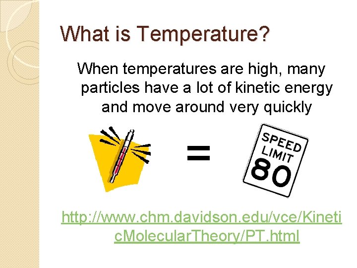 Temperature 4 Main Things You Can Quantify About