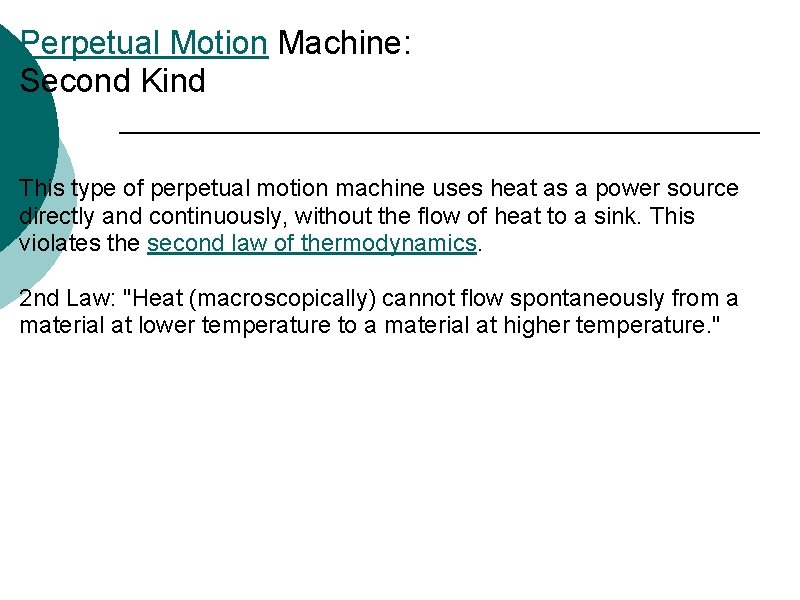 Perpetual Motion by Robert Nemiroff Michigan Technological University