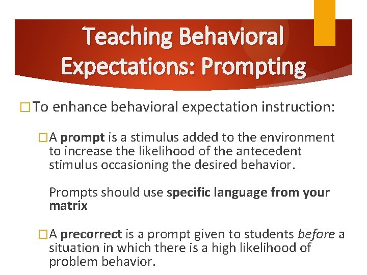 PBIS in the Classroom Expectations Application YOUR CAMPUS