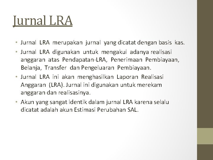 Siklus Akuntansi dan Pencatatan Transaksi Dyah Setyaningrum Gambaran