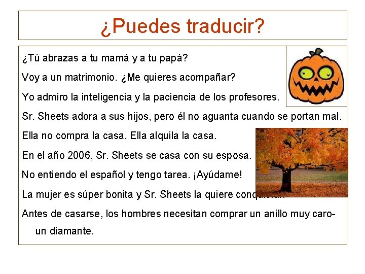 Una Leccin de Verbos AR How to conjugate