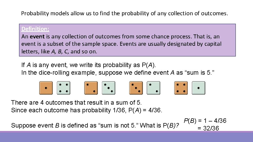 5 2 Probability Rules Probability Models In Section