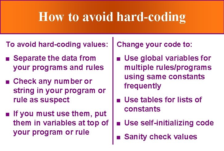 Robust REXX and Rules in OPS Systems Automation