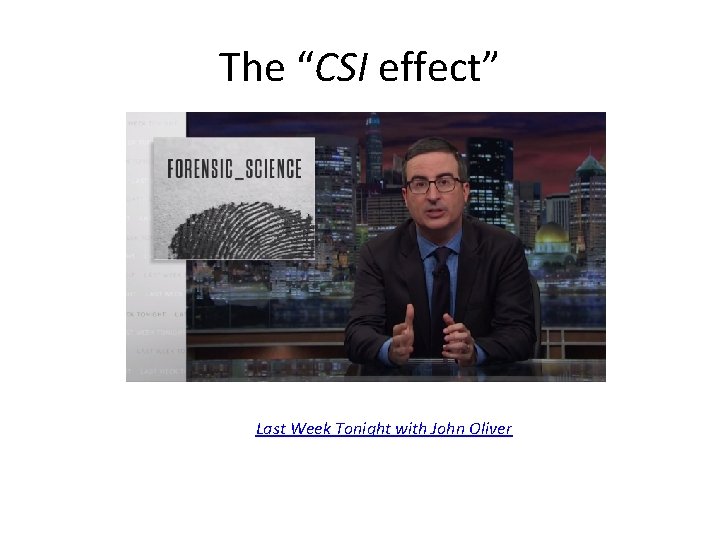 Media Use and Public Perceptions of Forensic Evidence