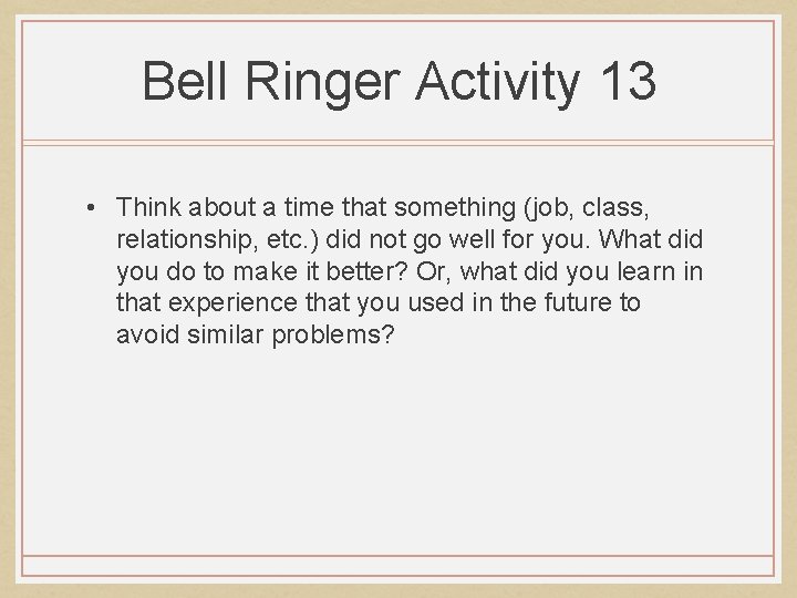 Unit 5 6 Improving Communication Skills SELFAWARENESS Bell
