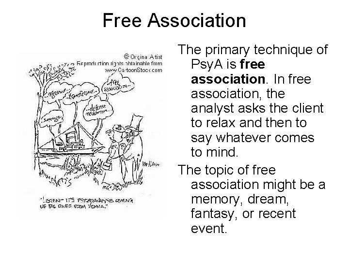 Ch 19 S 2 The Psychoanalytic Approach Obj