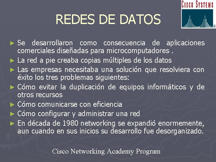 MODULO 2 ASPECTOS BASICOS DE NETWORKING Cisco Networking