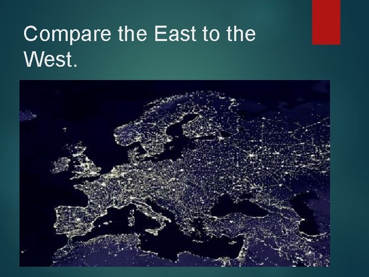 Eastern EuropeRussia POPULATION DENSITY Pattern of disbursement Today