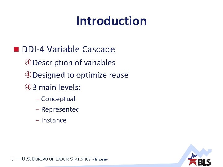 The DDI4 Variable Cascade and the DatumCentered Approach