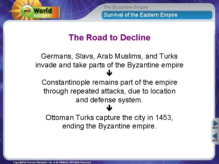 The Byzantine Empire Introduction Chapter Introduction This chapter