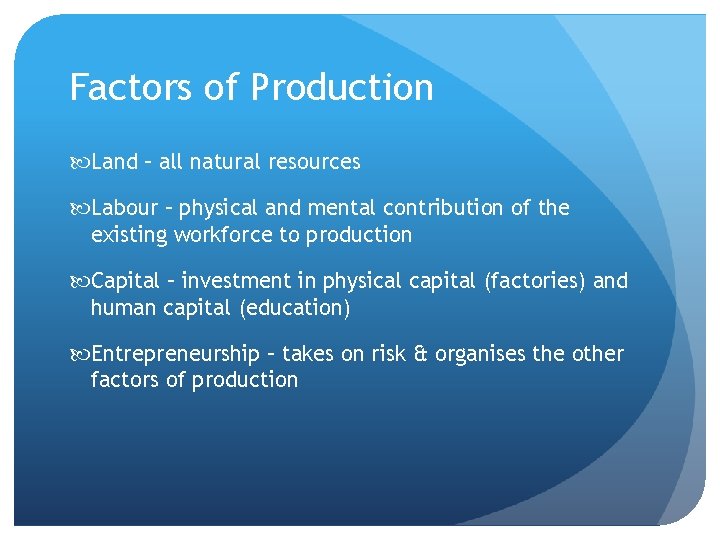 The Foundations of Economics Chapter 1 Presented by