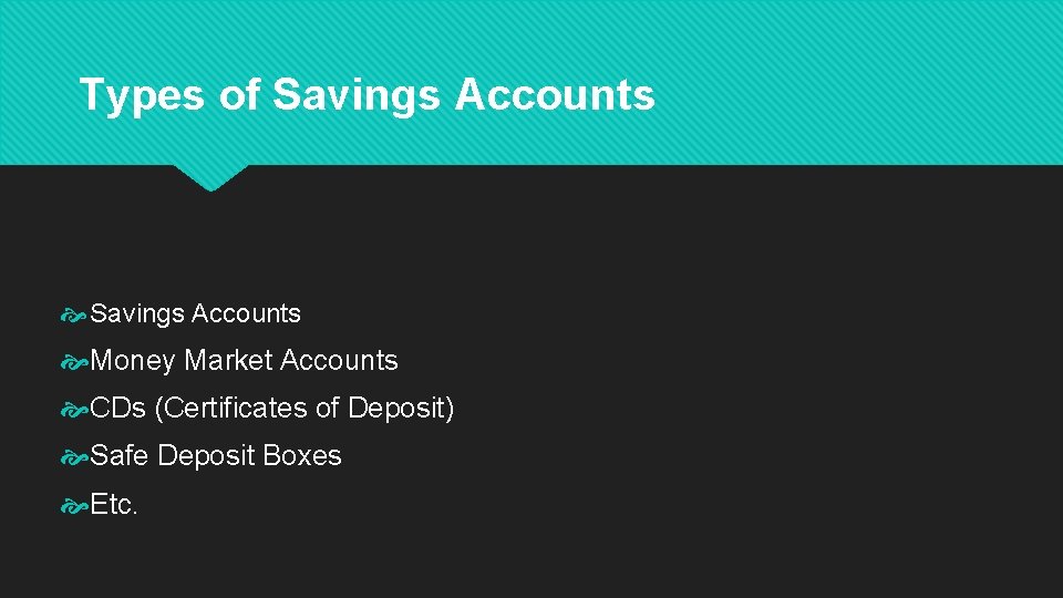 2 3 Savings Accounts Advanced Financial Algebra Types