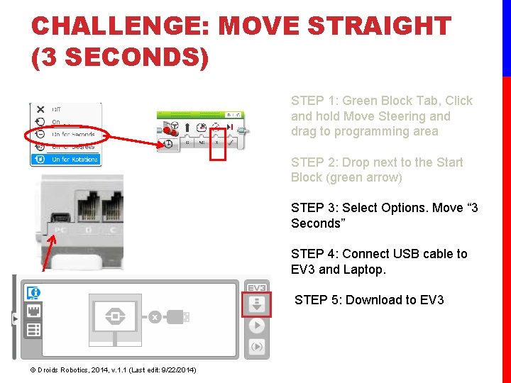 BEGINNER EV 3 PROGRAMMING LESSON 1 Intro to