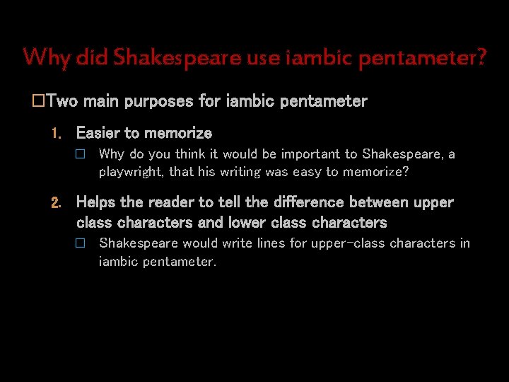 Understanding Shakespeares Poetic Style Iambic Pentameter and Sonnets