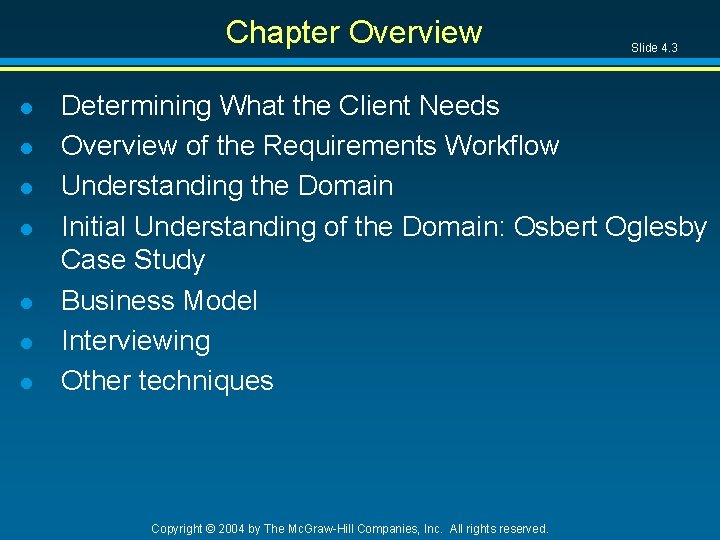 Slide 4 1 An Introduction to ObjectOriented Systems