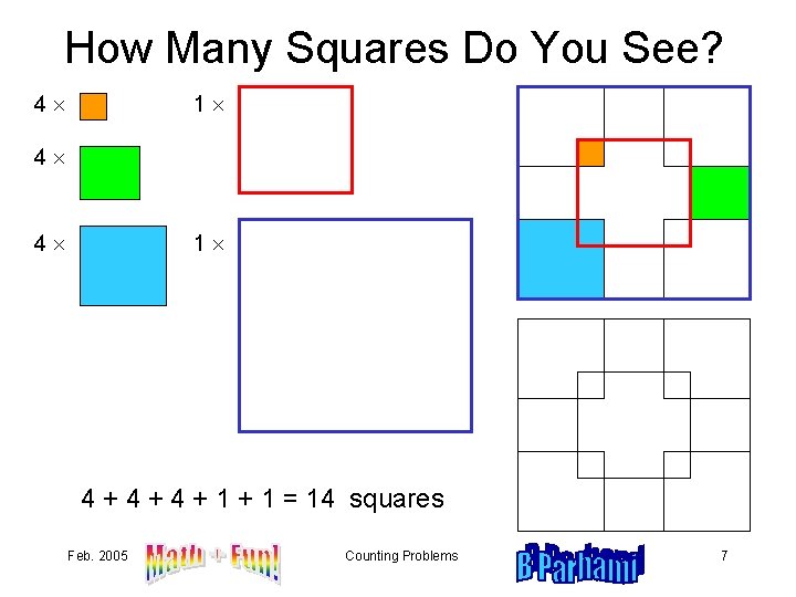 Counting Problems A Lesson in the Math Fun