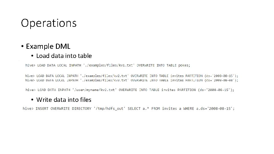 Hive A Petabyte Scale Data Warehouse Using Hadoop