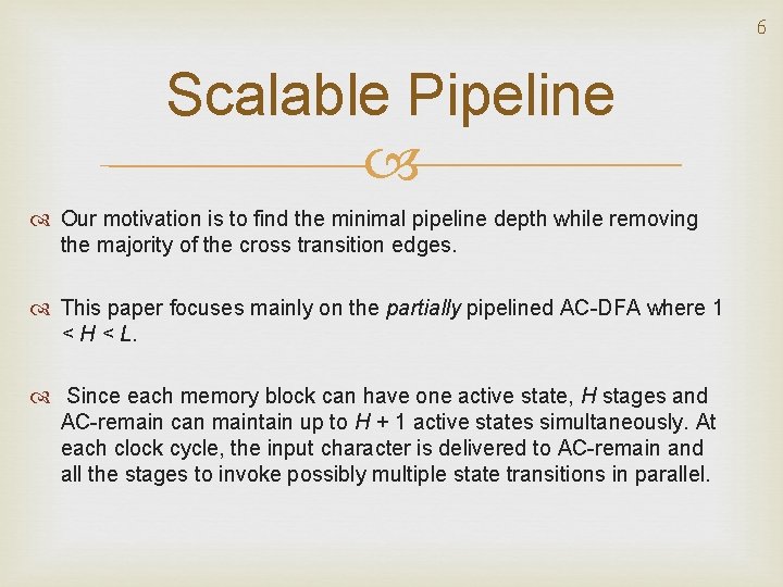 Scalable Multipipeline Architecture For High Performance Multipattern String