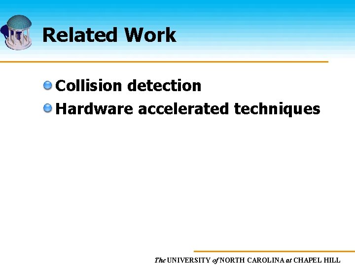 CULLIDE Interactive Collision Detection Between Complex Models in