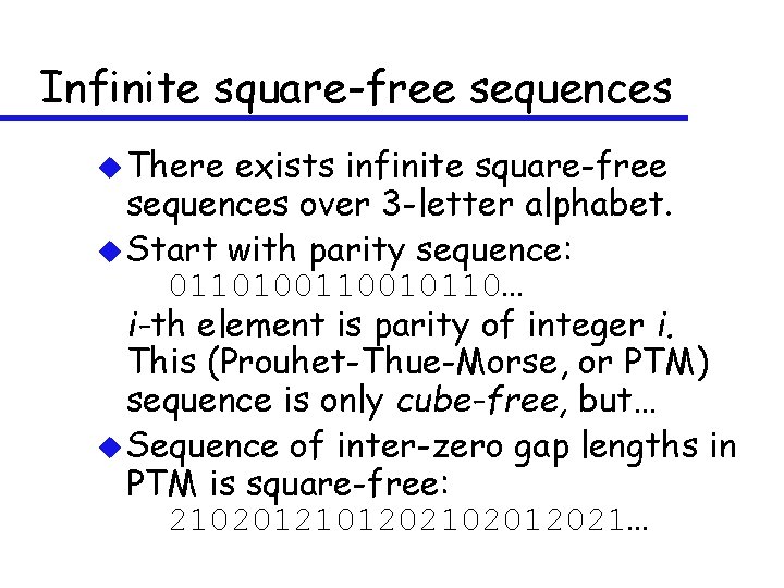 Abelian SquareFree Dithering and Recoding for Iterated Hash