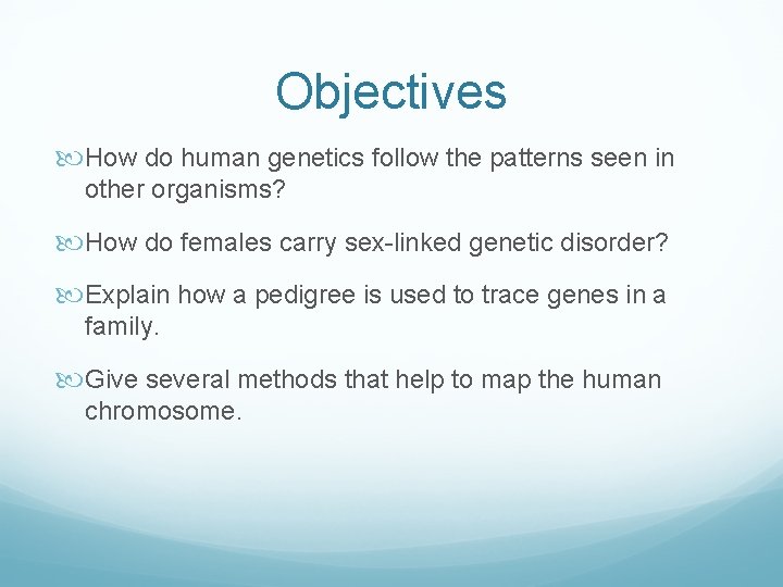 Section 7 4 Human Genetics and Pedigrees Biology