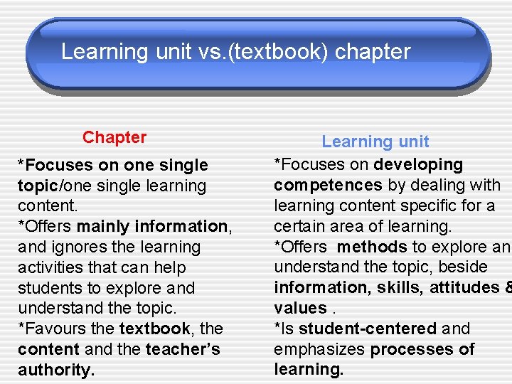 Planning Based on the New Curriculum Roadmap Purpose