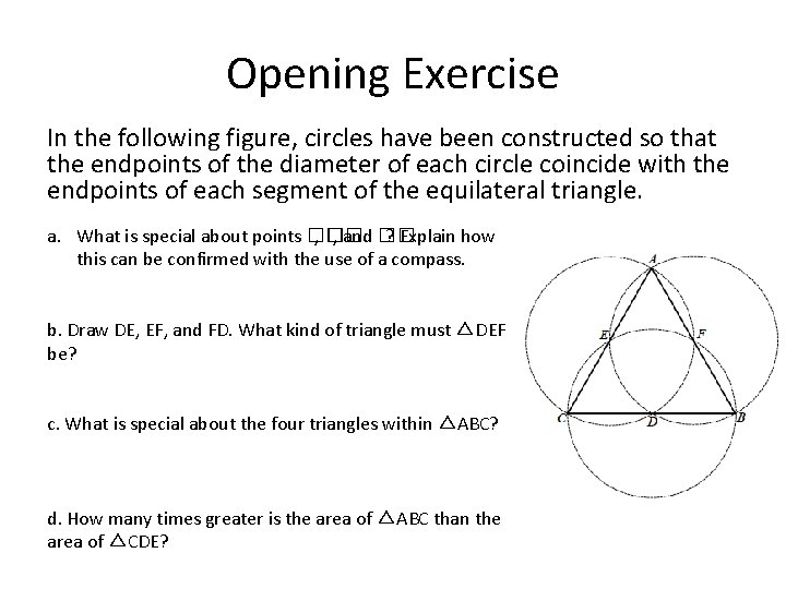 Geometry Lesson 3 Copy and Bisect an Angle