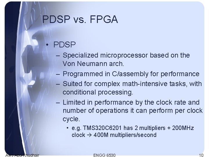 FPGA Based Fuzzy Logic Controller for Semi Active