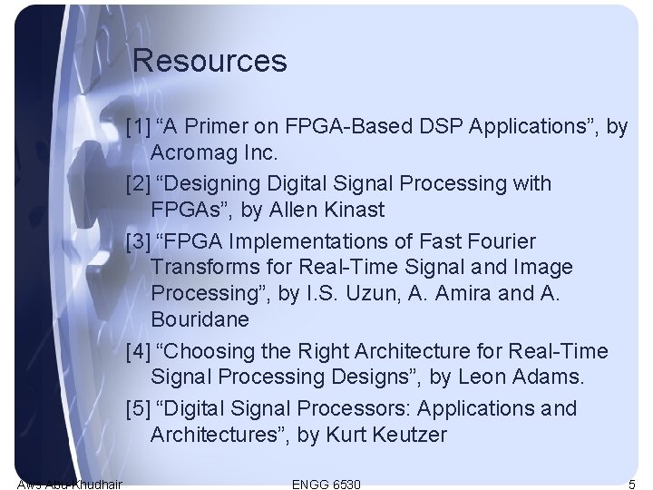 FPGA Based Fuzzy Logic Controller for Semi Active