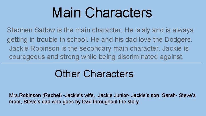 The Hero Two Doors Down By Sharon Robinson