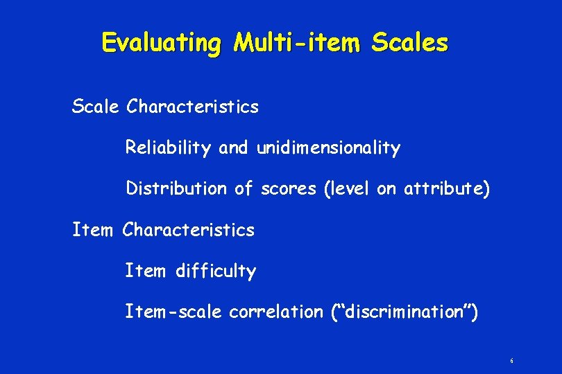 Similarities and Differences Between Classical and Item Response
