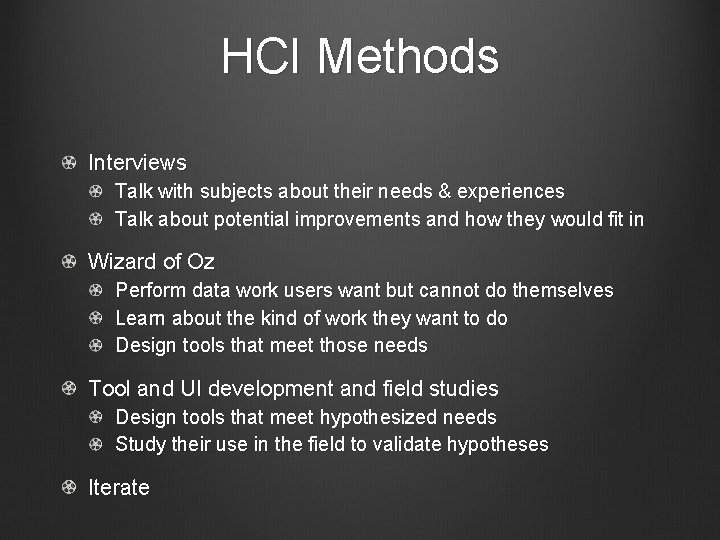Big Data for End Users Goal Increase population