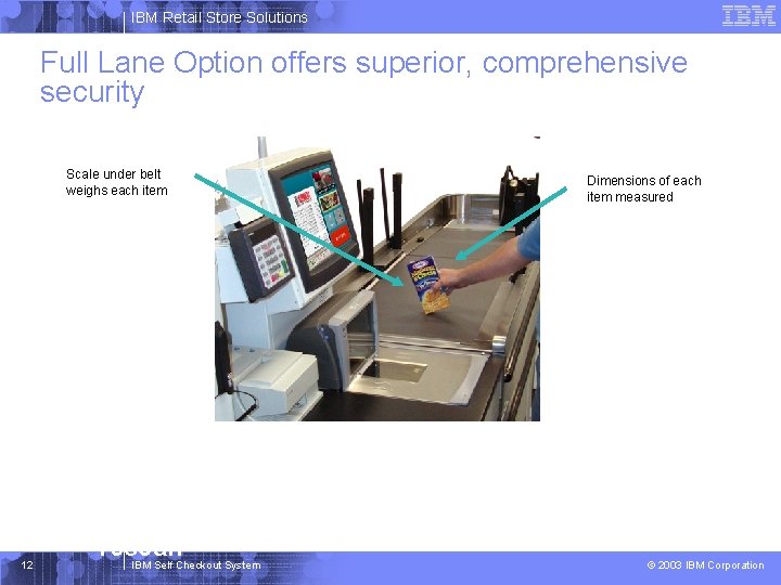 IBM Retail Store Solutions IBM Self Checkout System IBM Retail Store Solutions IBM Self Checkout System