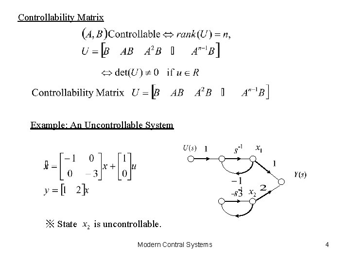 Lecture 06 Analysis II Controllability and Observability 6