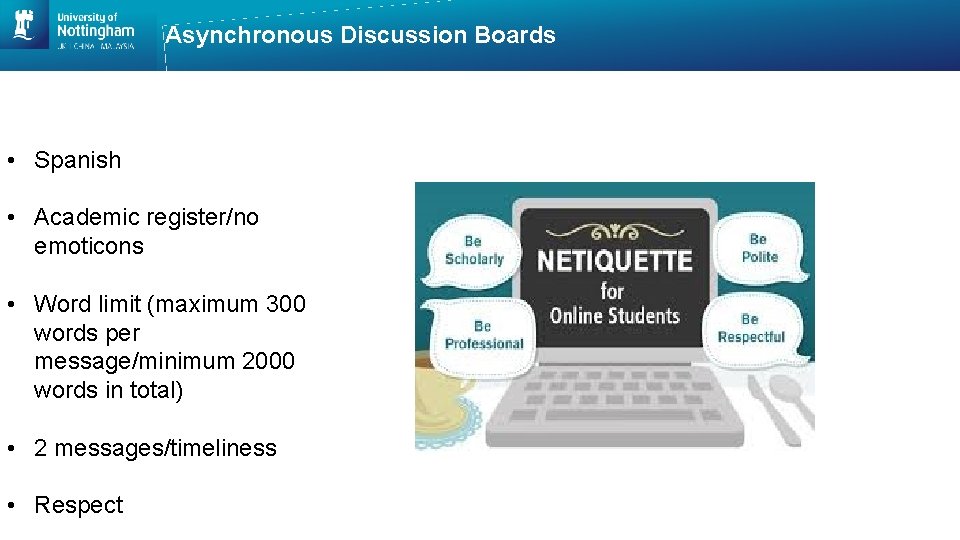 Asynchronous Discussion Boards as Assessment Tool Neil Hughes