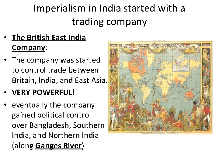 The British In India Spice Trade Draws Europe