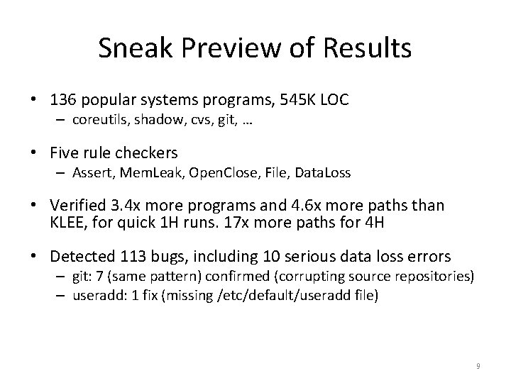 Woodpecker Verifying Systems Rules Using Ruledirected Symbolic Execution