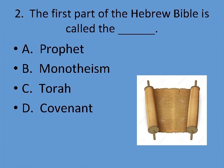 Chapter 6 Ancient Israel Vocabulary Review Directions Number