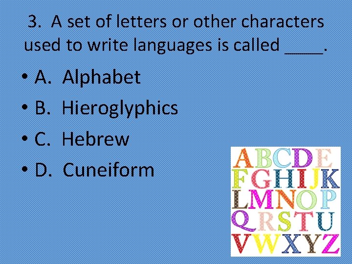 Chapter 6 Ancient Israel Vocabulary Review Directions Number