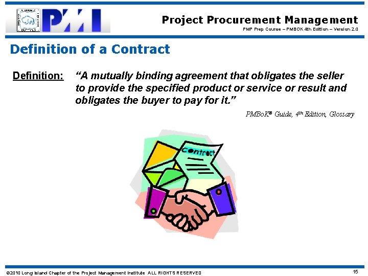 Project Procurement Management PMP Prep Course PMBOK 4