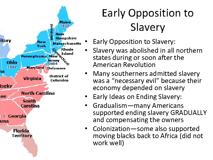 The Rise of Abolitionism and the Texas War