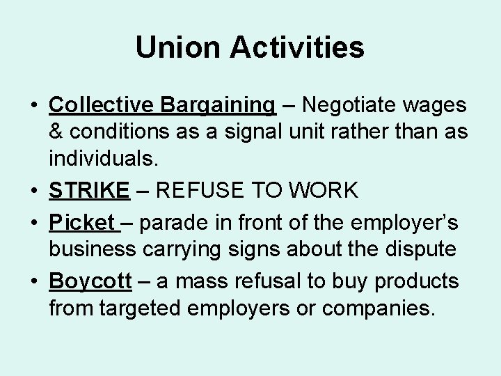 Employment Labor and Wages Chapter 8 THE LABOR