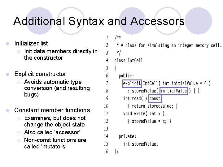 Chapter 1 C Basics Review Section 1 4
