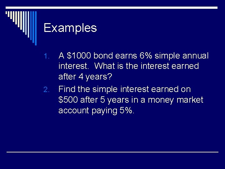 Simple and Compound Interest Lesson 7 7 OBJ