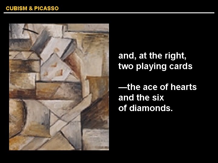 CUBISM PICASSO CUBISM CUBISM PICASSO I paint forms
