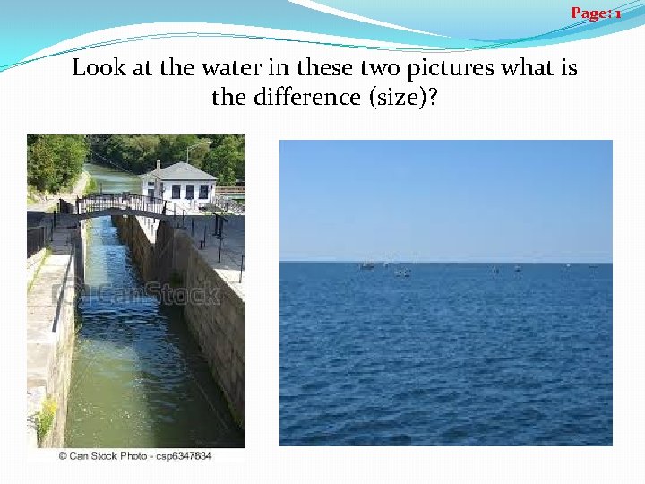 Lesson 2 Erie Canal In Action Remembering what